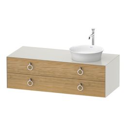 Duravit Waschtischunterschrank White Tulip 130x55cm, B R, E N no w m, k Ein/m Be (WT4992RH5390010)