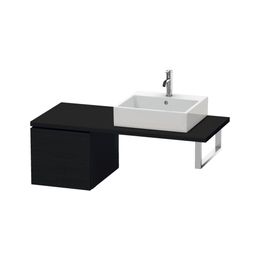 Duravit Unterschrank L-Cube 42x54,7cm, Ei sw, f&uuml;r Konsole, 1 Auszug (LC583101616)
