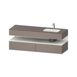 Duravit Einbauwaschtisch-M&ouml;bel-Set Qatego 160x50x60cm, Kon-WTU, B r, w m/ba ma (QA4796084430000)