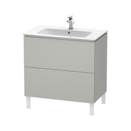 Duravit Waschtischunterschrank L-Cube 82x48,1cm, betongr ma, 2 Ausz., stehend (LC662600707)