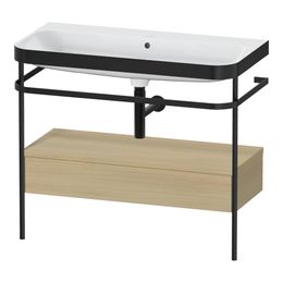 Duravit M&ouml;belwaschtisch-Kombi Happy D.2 Plus 97,5x49cm, o HL, Me E, m Konso, 1 Lad (HP4743N7171)