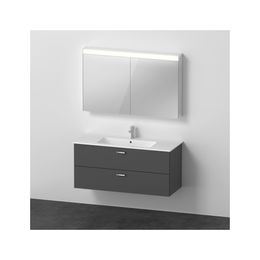 Duravit M&ouml;bel-Set XBase 123x49cm, WT, WTU 2 SBK, Spanplattenschraube, graph ma (XB007804949)