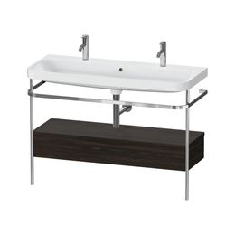 Duravit M&ouml;belwaschtisch-Kombi Happy D.2 Plus 117,5x49cm, 1 HL, m Kons, 1 Lad, N geb. (HP4854O69690000)