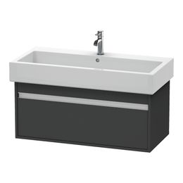 Duravit Waschtischunterschrank Ketho 95x44cm, graph ma, 1 Auszug, wandh&auml;ngend (KT668804949)