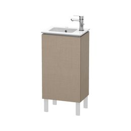 Duravit Waschtischunterschrank L-Cube 42x29,4x70,4cm, steh., T&uuml;r re, leinen (LC6273R7575)