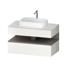 Duravit Waschtischunterschrank Qatego 100x55x60cm, ba m/we m, Pl, Nischenb (QA4731043840010)