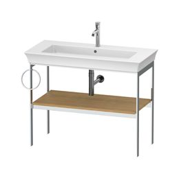 Duravit Waschtisch-Konsole White Tulip 98,4x45cm, Me, bo, HTH li, Ei Nat mass. (WT4544LH5H5)