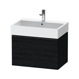 Duravit Waschtischunterschrank D-Neo 68,4x44,2cm, sw/Ei sw, 1 Ausz., wandh&auml;ngend (DE42720BD160000)