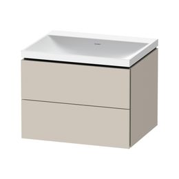 Duravit M&ouml;bel-Set L-Cube 60x48x48cm, o. Hahnl., Tau ma, 2 Schub. (LC6950N91910000)