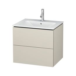 Duravit Waschtischunterschrank L-Cube 62x48,1cm, Tau ma, 2 Schub., wandh&auml;ngend (LC624009191)