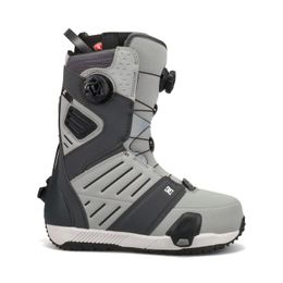 Snowboardboots DC Shoes "Judge Step On" Gr. 7, grau (dunkelgrau, grau), Schuhe, Herren, 7(39), Obermaterial:95.23% Synthetikmaterial, 4.77% Textil;, Snowboardboots