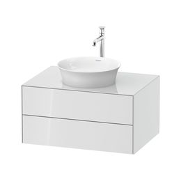 Duravit Waschtischunterschrank White Tulip 80x55cm, w g, 2 La, 1 Konsolenpl., wandh&auml;ngend (WT498508585)