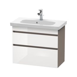 Duravit Waschtischunterschrank Com DuraStyle 73x36,8cm, we. hg/b ma, 2 SchKa., wandh&auml;ngend (DS649902243)