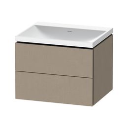 Duravit M&ouml;bel-Set L-Cube 60x48x48cm, o. Hahnl., lei, 2 Schub. (LC6950N75750000)