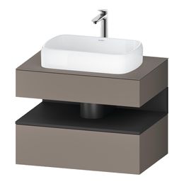 Duravit Waschtischunterschrank Qatego 80x55x60cm, gra m/ba m, Pl, 1 Schubkast. (QA4730049430000)