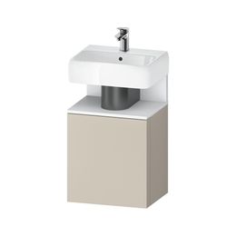 Duravit Waschtischunterschrank Qatego 44x35x64,5cm, 1 T., T. li, we m/tau matt (QA4076L18830000)