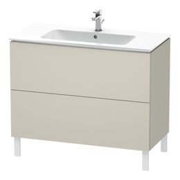 Duravit Waschtischunterschrank L-Cube 102x48,1cm, Tau matt, 2 Ausz&uuml;ge, stehend (LC662708383)