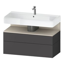 Duravit Waschtischunterschrank Qatego 99x47x59cm, T m/Gr m, 1 Kast, m Nischenb (QA4395083490010)