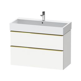 Duravit Waschtischunterschrank D-Neo 98,4x44,2cm, g pol/w m, 1 Kast, 1 Ausz. (DE4374034180000)