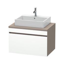 Duravit Waschtischunterschrank DuraStyle 80x54,8cm, we. m/bas ma, f Kons, 1 Ausz. (DS531201843)