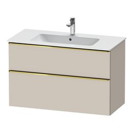Duravit Waschtischunterschrank D-Neo 101x46,2cm, g pol/Tau m, 1 Kast, 1 Ausz. (DE4363034910000)