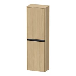 Duravit Halbhochschrank Ketho.2 40x24x132cm, 2 T&uuml;r., Anschl re, Ei natur (K21319R30300000)