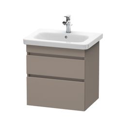 Duravit Waschtischunterschrank DuraStyle 58x44,8cm, bas. ma, 2 SchKa., wandh&auml;ngend (DS648004343)