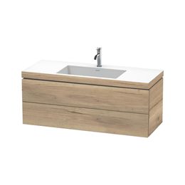 Duravit Waschtischunterschrank c-bonded L-Cube 120x48cm, 1 HL, E marm., 2 Schub., wandh&auml;ngend (LC6929O5555)