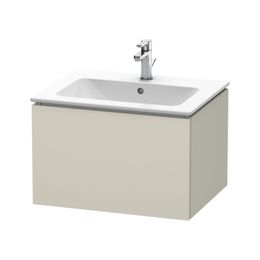 Duravit Waschtischunterschrank L-Cube 62x48,1cm, Tau ma, 1 Auszug, wandh&auml;ngend (LC614009191)