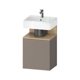Duravit Waschtischunterschrank Qatego 44x35x64,5cm, 1 T., T. li, Ei nat/b matt (QA4076L30430000)