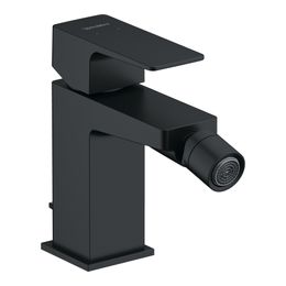 Duravit Bidet-Einhebelmischer Manhattan Ausladung 128mm, schwarz matt (MH2400001046)