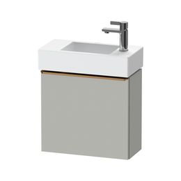 Duravit Waschtischunterschrank D-Neo 48,4x22,2x44cm, 1 T&uuml;r, An L, b geb/gr ma (DE4219L04070000)