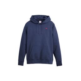Levi's Sweatshirt LEVI'S "Sweatshirt The Original Housemark Hoodie 1er Pack", Herren, Gr. L, blau, Obermaterial: 100% Baumwolle CO., Sweatshirts Sweatshirt