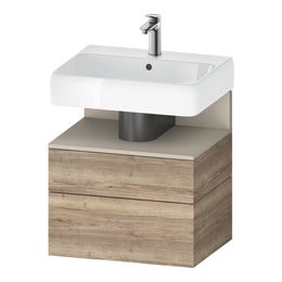 Duravit Waschtischunterschrank Qatego 59x47x59cm, T m/E ma, 1 Kast, m Nischenb (QA4393083550010)