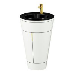 Duravit Waschtischunterschrank c-bonded Set Starck 1 56x86,4x60,5cm, st, G g pol., we. s-matt (S19515O34360000)
