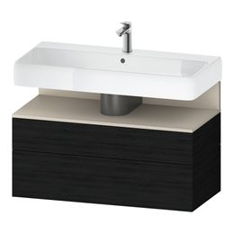 Duravit Waschtischunterschrank Qatego 99x47x59cm, T m/E s, 1 Kast, m Nischenb (QA4395083160010)