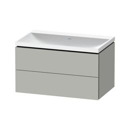 Duravit M&ouml;bel-Set L-Cube 80x48x48cm, o HL, betongr ma, 2 Schub. (LC6951N07070000)