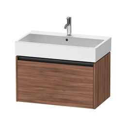 Duravit Waschtischunterschrank Ketho.2 78,4x46cm, Nussb Nat, 1 Ausz., wandh&auml;ngend (K25077079790000)