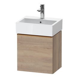 Duravit Waschtischunterschrank D-Neo 43,4x32,2x44cm, 1 T&uuml;r, An R, b geb/Ei ma (DE4217R04550000)