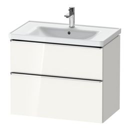 Duravit Waschtischunterschrank D-Neo 78,4x45,2cm, c/w hgl, 1 Schubk., 1 Ausz. (DE4355010220000)