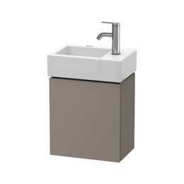 Duravit Waschtischunterschrank L-Cube 36,4x24,1x40cm, wandh&auml;ngend, T&uuml;r li, bas. matt (LC6293L4343)