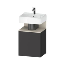Duravit Waschtischunterschrank Qatego 44x35x64,5cm, 1 T, T l, T m/Gr ma (QA4076L83490000)