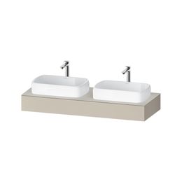 Duravit Konsole Qatego 140x55x17cm, T m, 2 A., Beck. beids. (QA4805083830000)