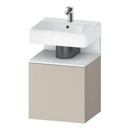 Duravit Waschtischunterschrank Qatego 49x42x64,5cm, 1 T., T. re, we m/tau matt (QA4077R18910000)