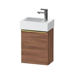 Duravit Waschtischunterschrank D-Neo 36,4x22,2x44cm, 1 T&uuml;r, An L, g pol/Nu N (DE4218L34790000)