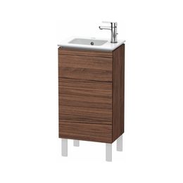 Duravit Waschtischunterschrank L-Cube 42x29,4x70,4cm, st, T&uuml;r re, Nussb dkl. (LC6273R2121)