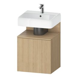 Duravit Waschtischunterschrank Qatego 49x42x64,5cm, 1 T., T. re, Eiche Natur (QA4077R30300000)