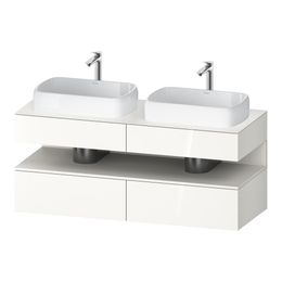 Duravit Waschtischunterschrank Qatego 140x55x60cm, w m/we g, Pl, Beck. beids. (QA4767084220000)