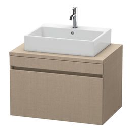 Duravit Waschtischunterschrank DuraStyle 80x54,8cm, leinen, f&uuml;r Konsole, 1 Auszug (DS531207575)