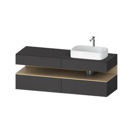 Duravit Waschtischunterschrank Qatego 160x55x60cm, E na/gra m, Pl, B r, B (QA4778030490010)